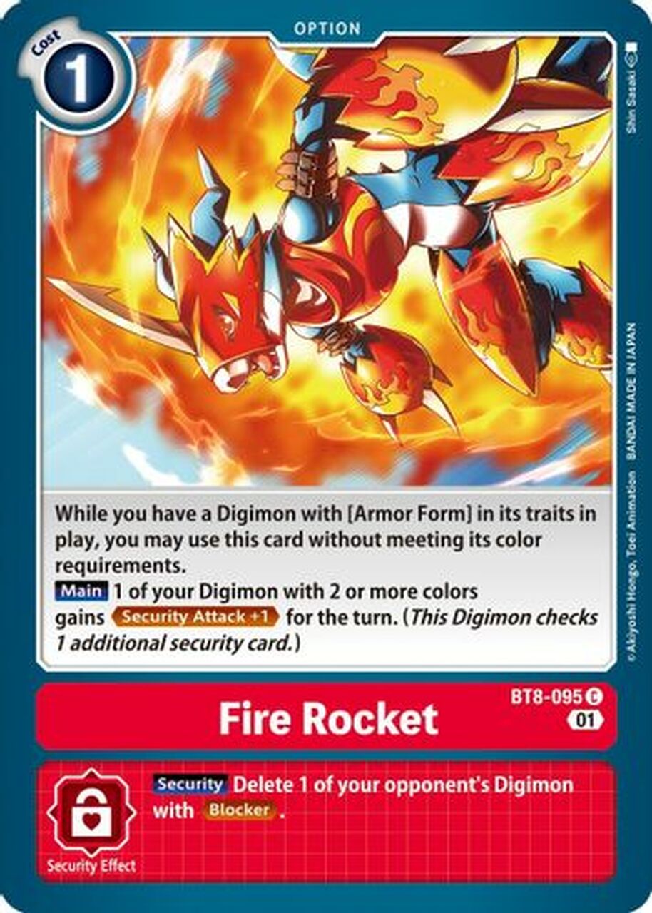 Fire Rocket BT8-095 - New Awakening - Common - Shady Bloom