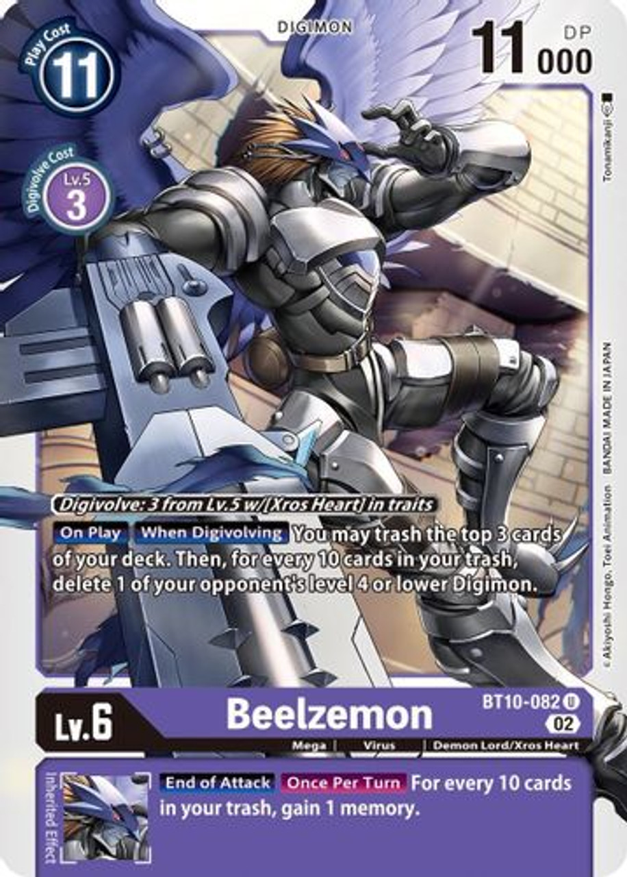 Beelzemon BT10-082 - Xros Encounter - Uncommon - Shady Bloom