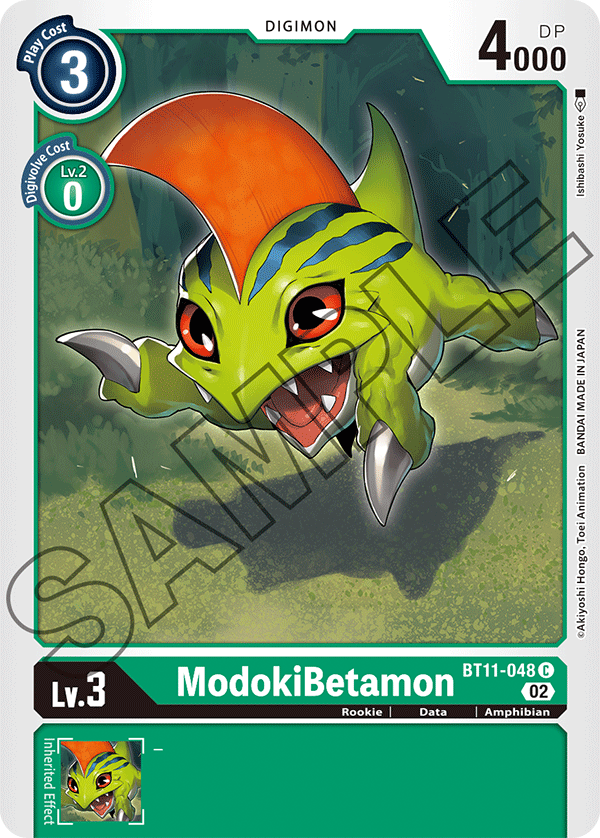 ModokiBetamon BT11-048 - Dimensional Phase - Foil Common - Shady Bloom